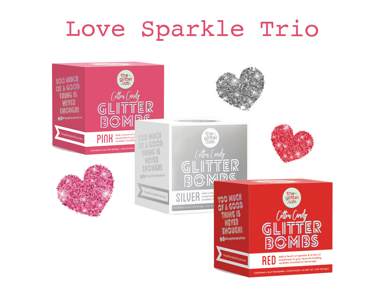 THE GLITTER LAB | Glitter Bombs + Cotton Candy – The Glitter Lab